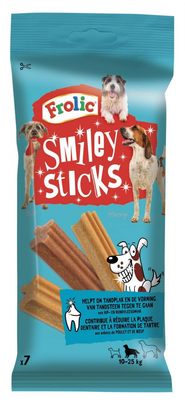 FROLIC Smiley Sticks 175 g v eshopu FERA24.CZ za nejnižší cenu, recenze ...