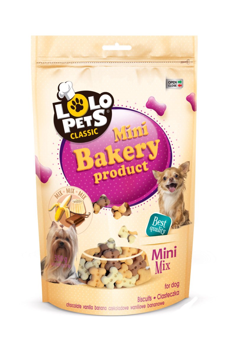 LOLO PETS Suchary pro psy Mini Mix Doypack 0,35kg | Fera24.cz