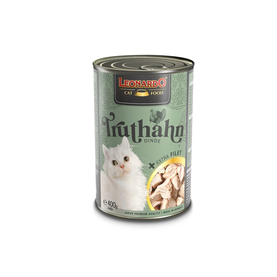 LEONARDO Cat Konzervy s extra filetem 400 g | Fera24.cz
