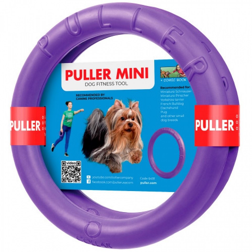 PULLER Mini Ring cvičební nástroj pro psy 18 cm v eshopu FERA24.CZ za ...