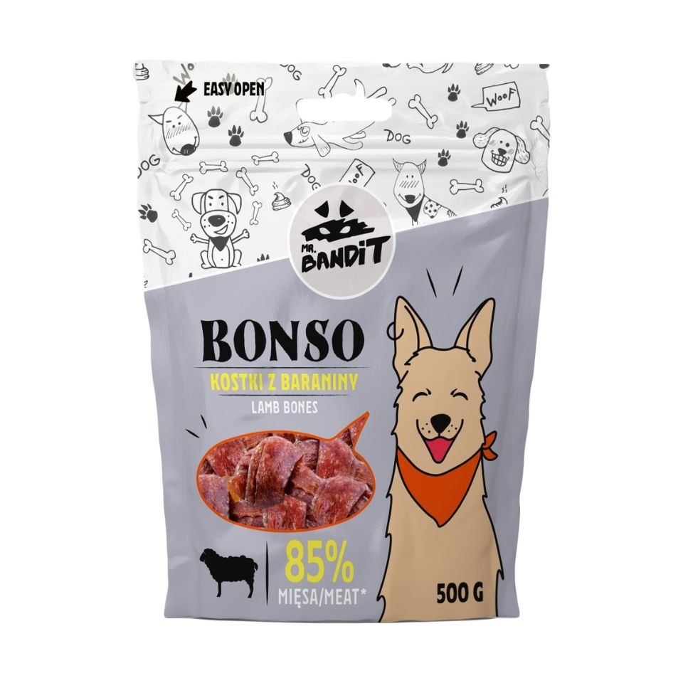 MR. BANDIT Bonso jehněčí 500 g | Fera24.cz