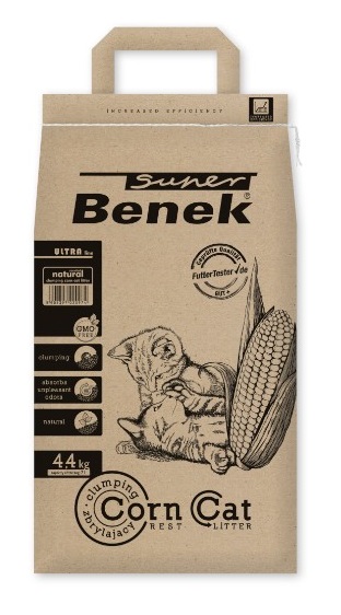 BENEK Super Corn Cat Ultra přírodní 7 l 4,4 kg v eshopu FERA24.CZ za ...