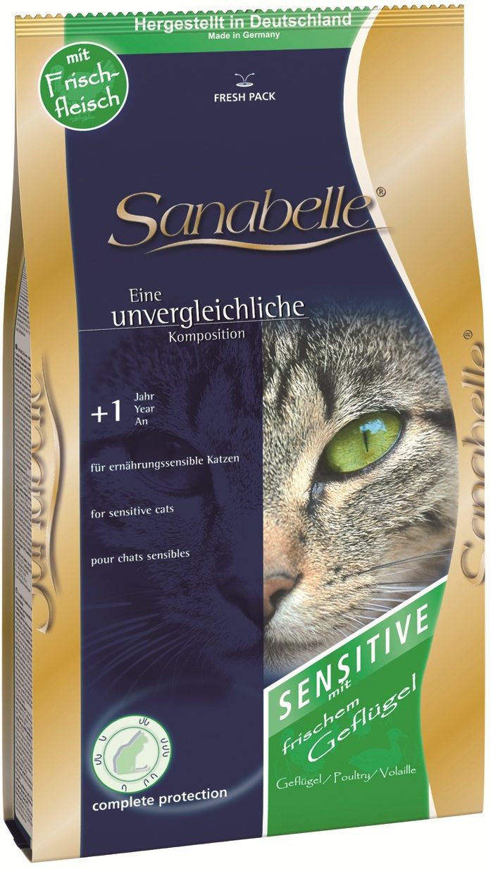 Krmiva pro kočky BOSCH Sanabelle sensitive 10 kg - cena a recenze - BOSCH