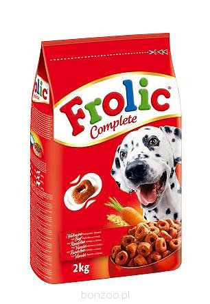 Krmiva pro psy FROLIC hovězí a zelenina + cereálie 2 kg - cena a ...