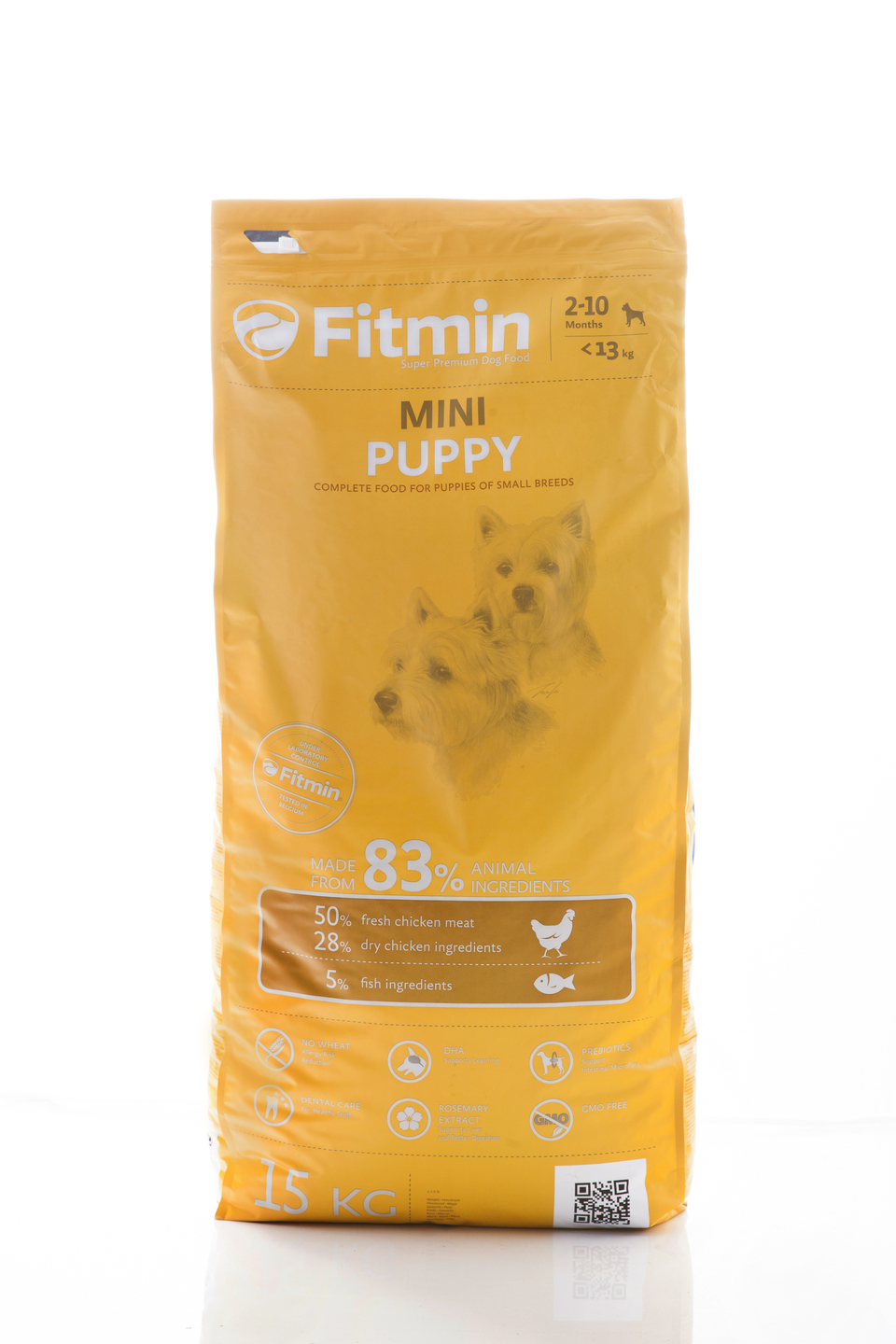 Krmiva pro psy FITMIN Mini puppy 0.4 kg - cena a recenze - FITMIN