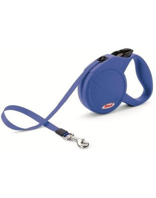 Vodítka pro psy FLEXI Compact 2 medium 5m niebieska - cena a recenze ...